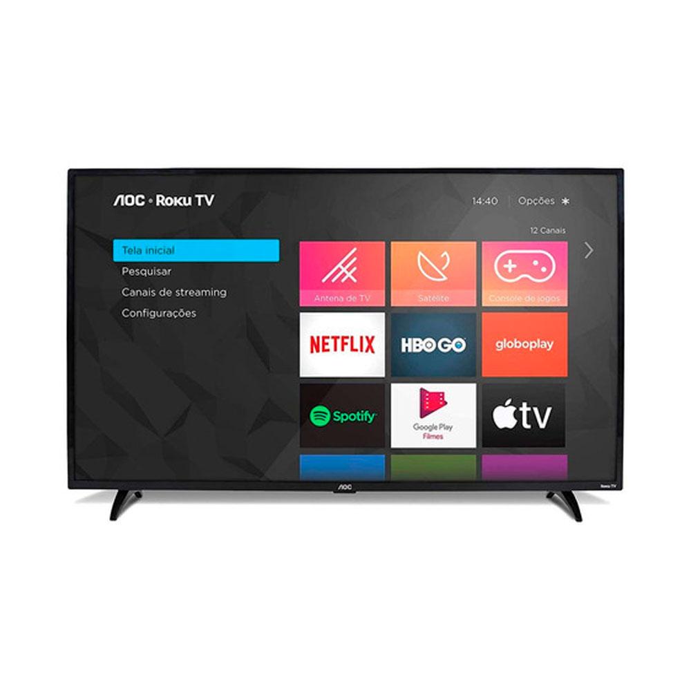 TECNOGLOBAL - 43S5195 AOC ROKU TV LED 43” FULL HD SMART TV