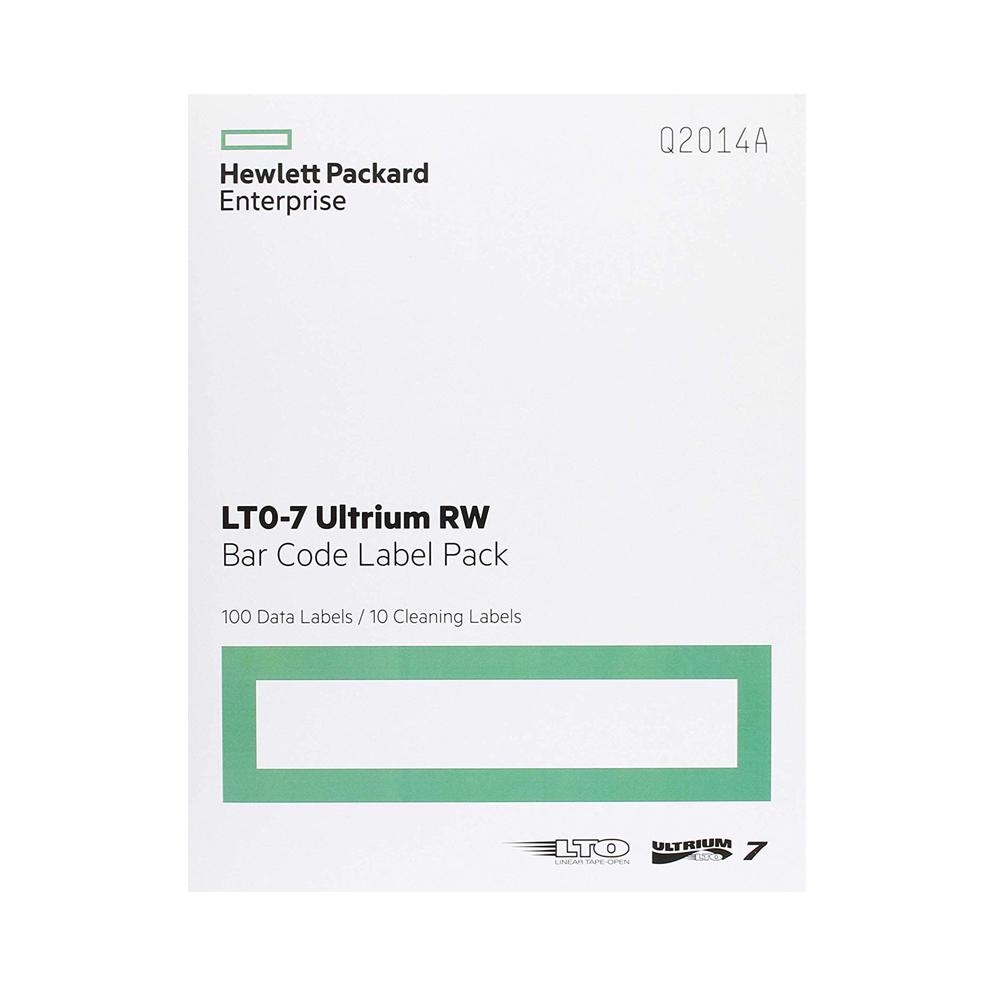 TECNOGLOBAL - HPE LTO-7 Ultrium RW Bar Code Label Pack