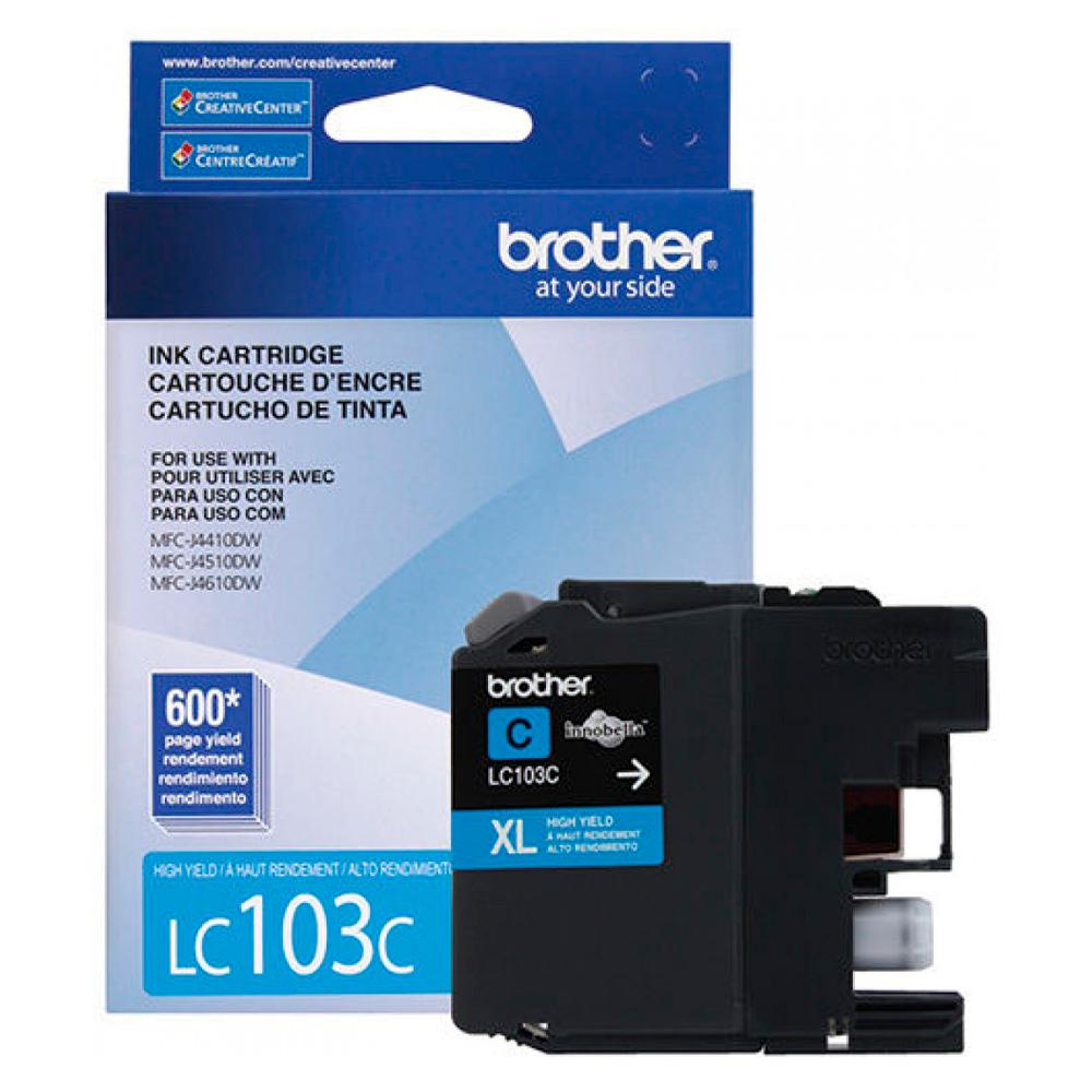 TECNOGLOBAL - Tinta CARTRIDGE BROTHER LC-103 CYAN