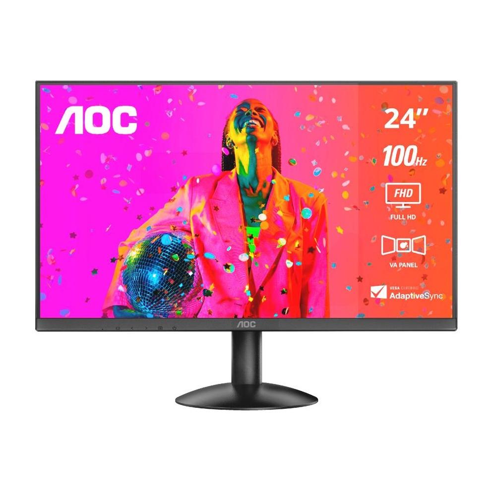 TECNOGLOBAL - Monitor AOC 24 FHD 100Hz Panel VA 24B30HM2
