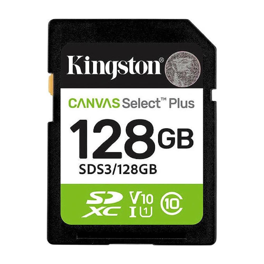 TECNOGLOBAL - Memoria 128GB SD XC Canvas Select Plus Gen3 150MB/